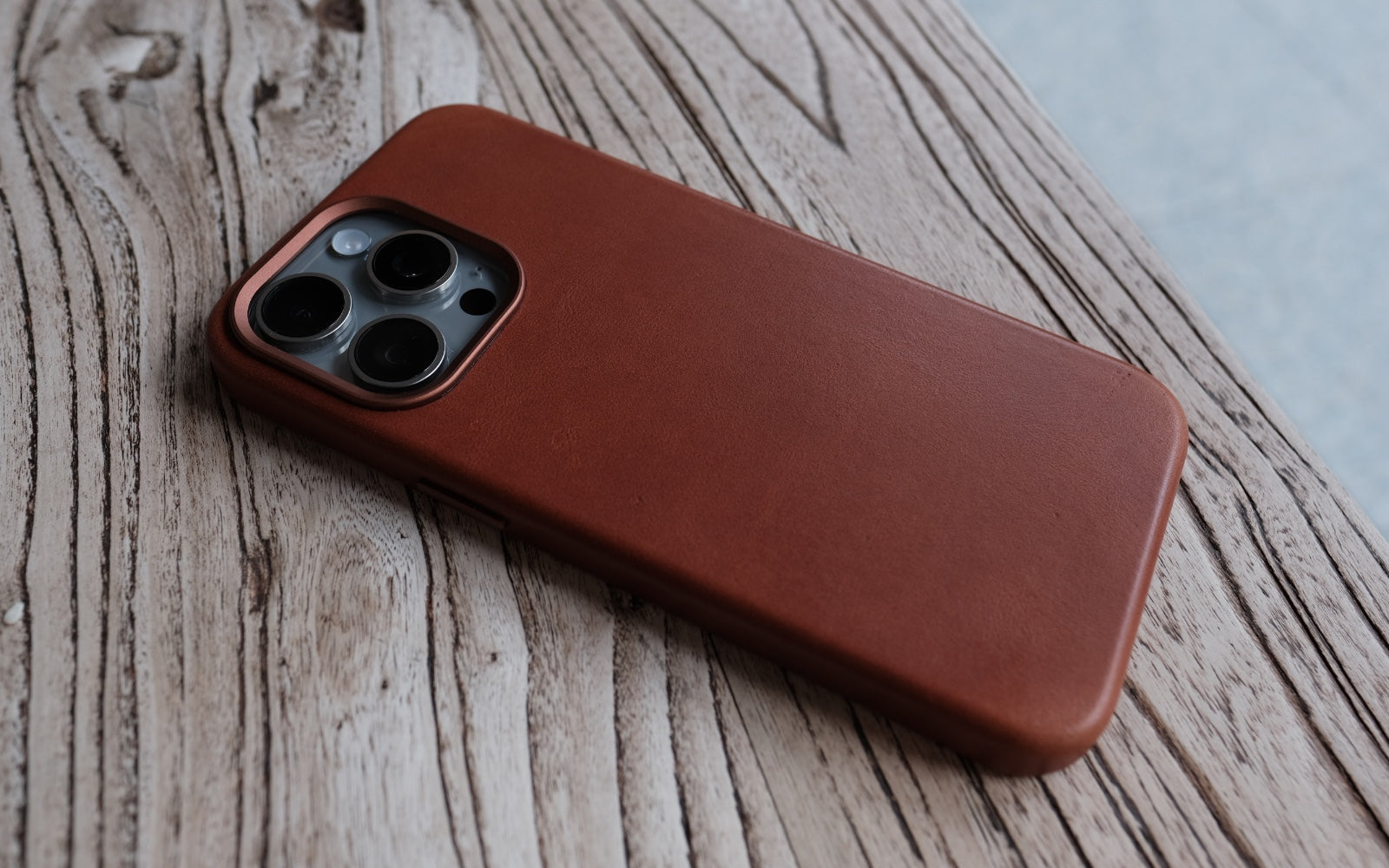The Bare Skin Case for iPhone - Full-Grain Leather Case for iPhone ...